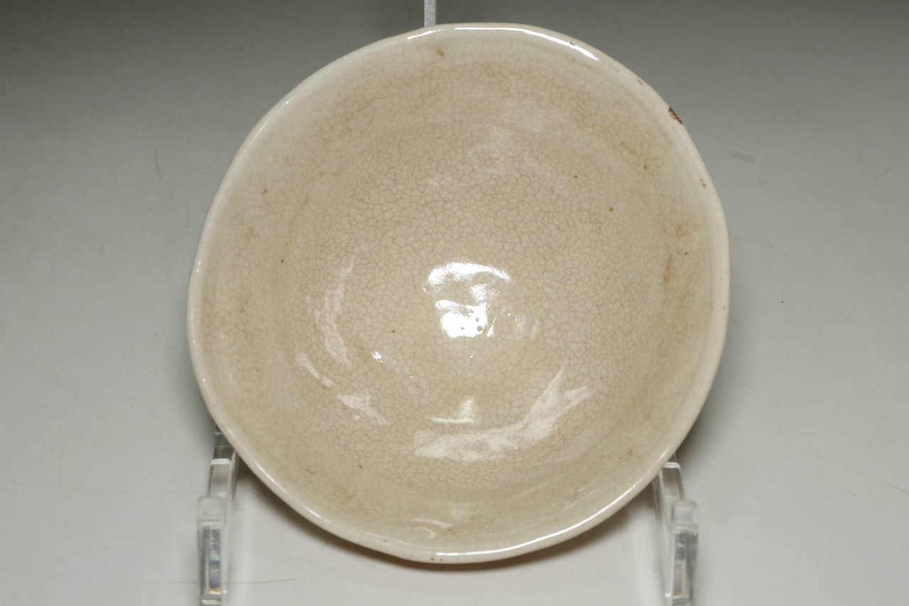 Otagaki Rengetsu (1791-1875) poem carved pottery tea bowl #3861 ...