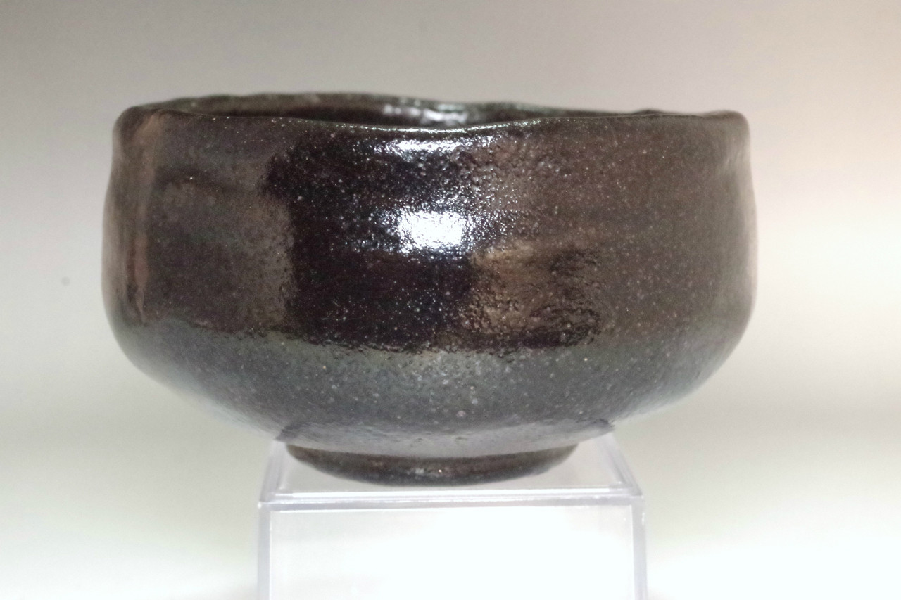Raku Kichizaemon 7th Chonyu (1714-1770) Antique kuro-raku pottery ...