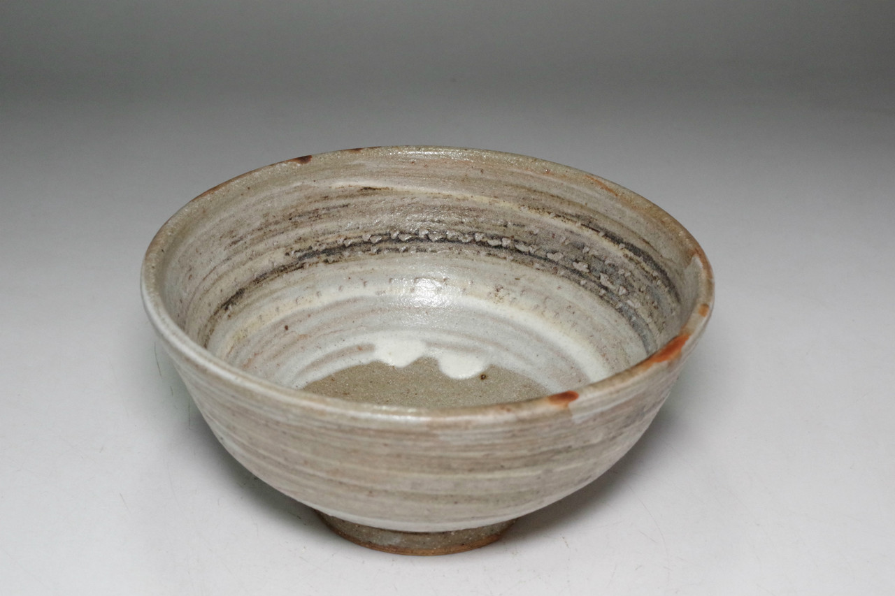 Bernard Leach (1887-1979) Vintage brush marked pottery teabowl #4906 ...