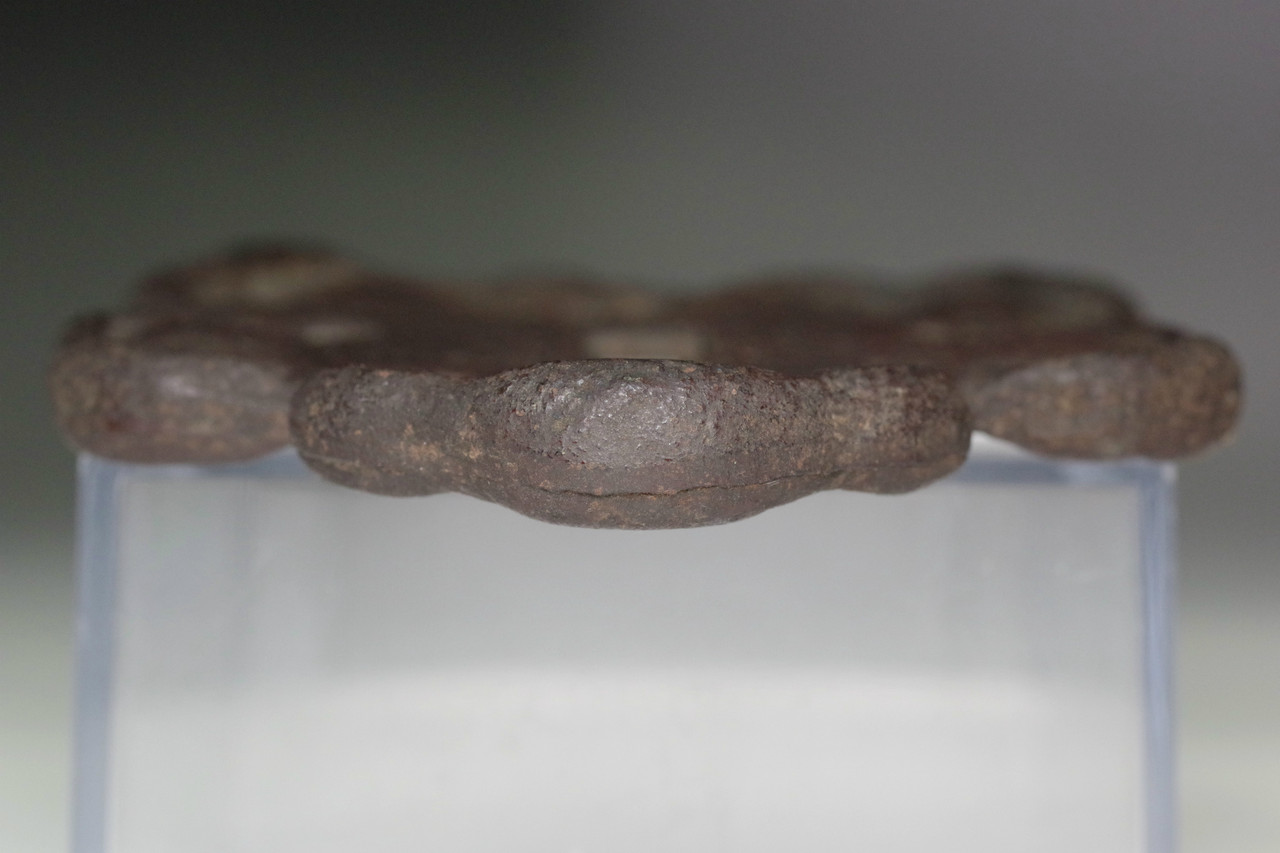 Antique MYOCHIN TSUBA iron samurai sword guard #5069 - Antique shop ...
