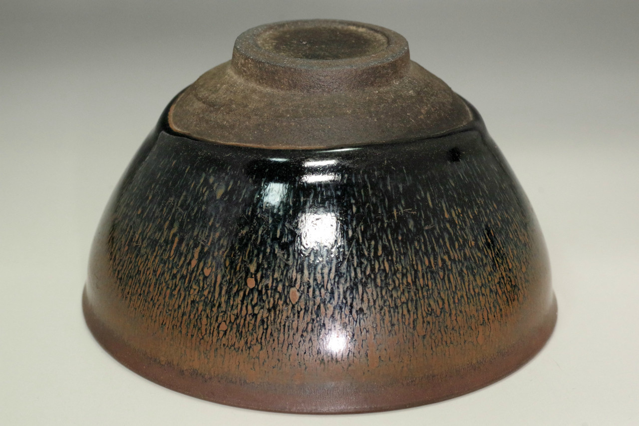 Antique Song Dynasty Jian Ware Tenmoku Tea Bowl #5171