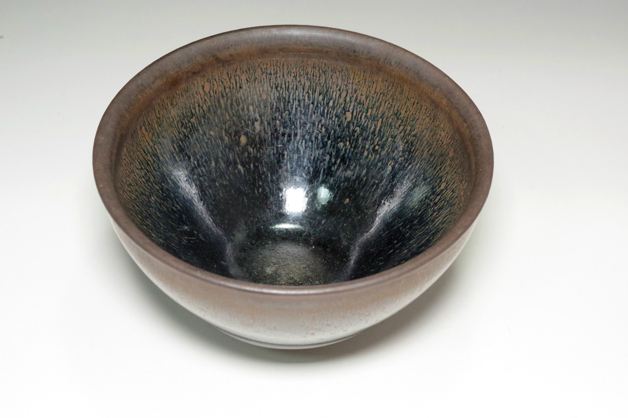 Antique Song Dynasty Jian Ware Tenmoku Tea Bowl #5171