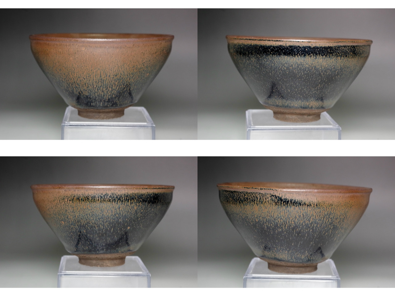 Antique Song Dynasty Jian Ware Tenmoku Tea Bowl #5183