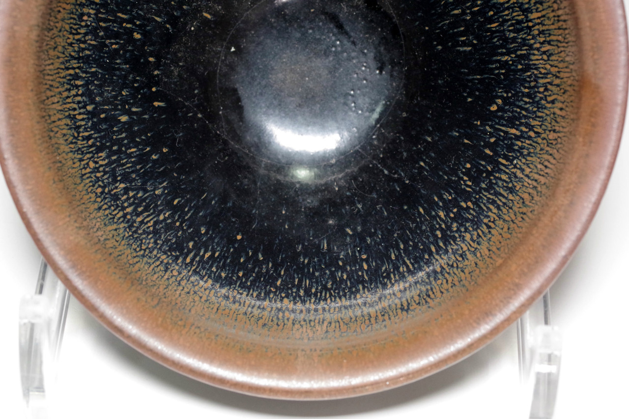 Antique Song Dynasty Jian Ware Tenmoku Tea Bowl #5183