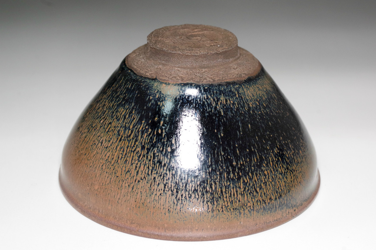 Antique Song Dynasty Jian Ware Tenmoku Tea Bowl #5183
