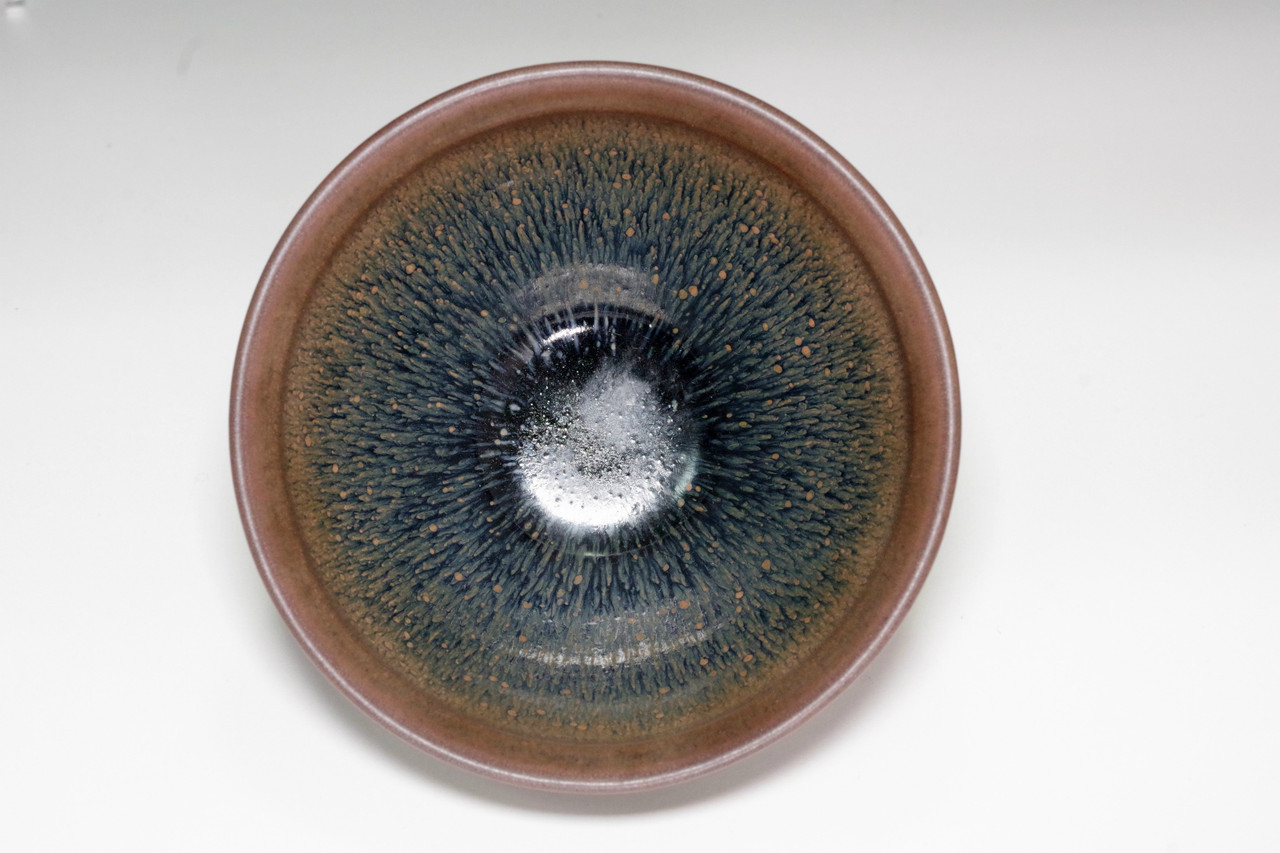 Antique Song Dynasty Jian Ware Tenmoku Tea Bowl #5183
