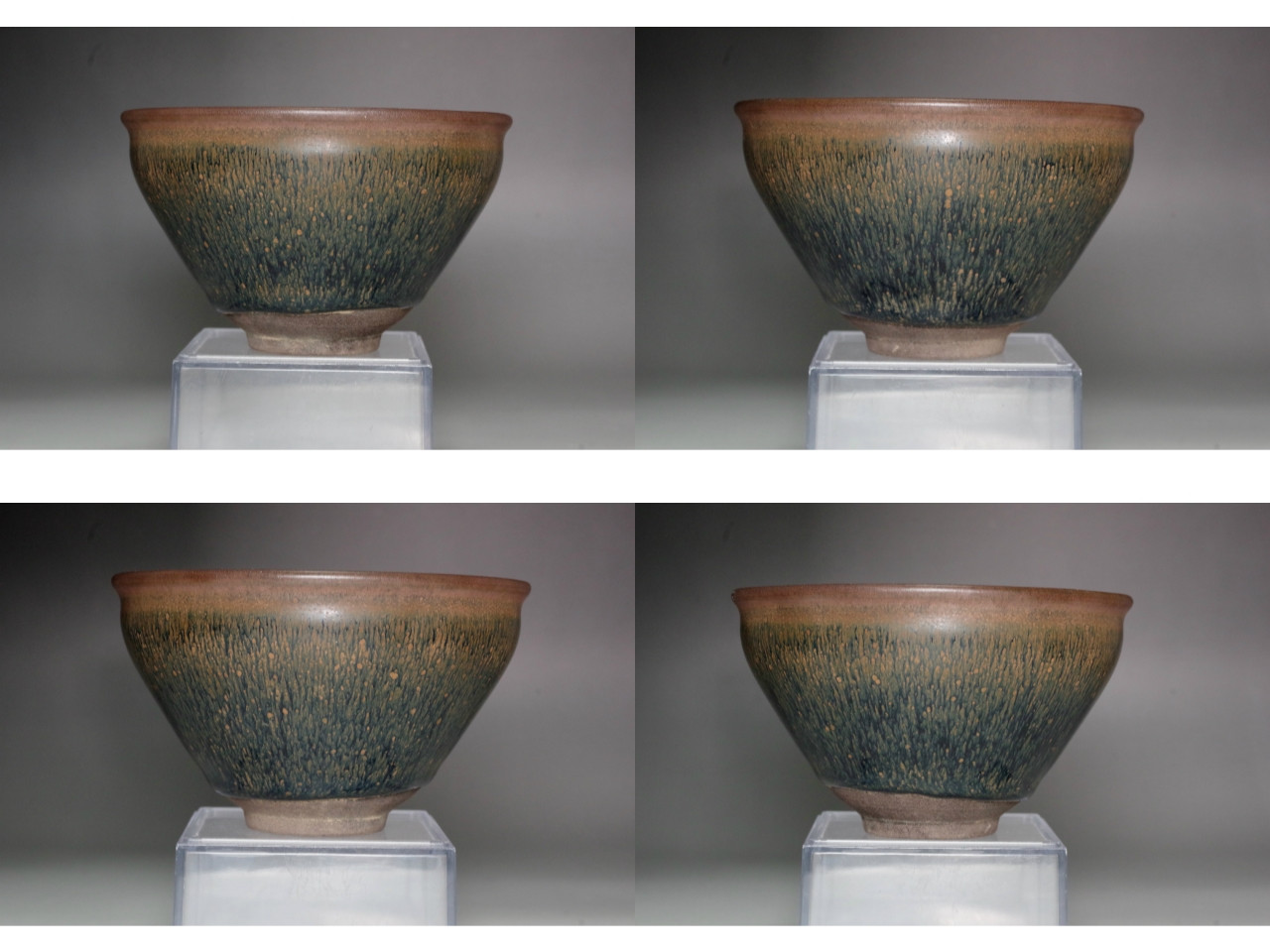 Antique Song Dynasty Jian Ware Tenmoku Tea Bowl #5183