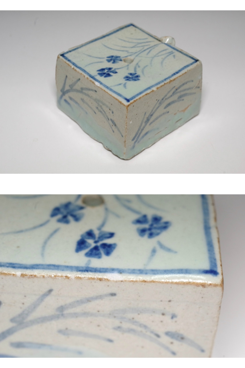 Antique Korean blue and white water dropper Joseon dynasty #5192 ...