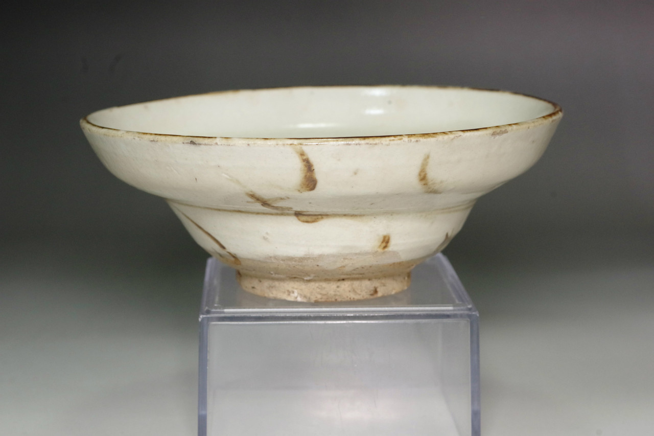 Chinese Jin Dynasty Cizhou Ware Bowl with Calligraphic Mark, 12–13C #5298