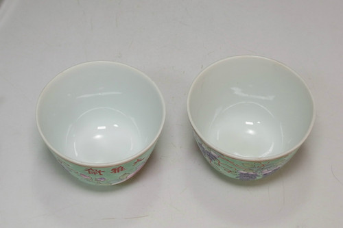 Set of 2 Antique Chinese Dayazhai (大雅斎) porcelain cups #4763 - Antique ...