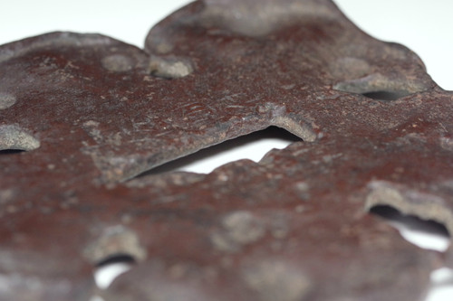 Antique MYOCHIN TSUBA iron samurai sword guard #5069 - Antique shop ...