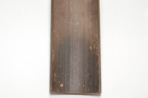 Antique Chinese Bamboo Wrist Rest with Seal Script Carving #5429