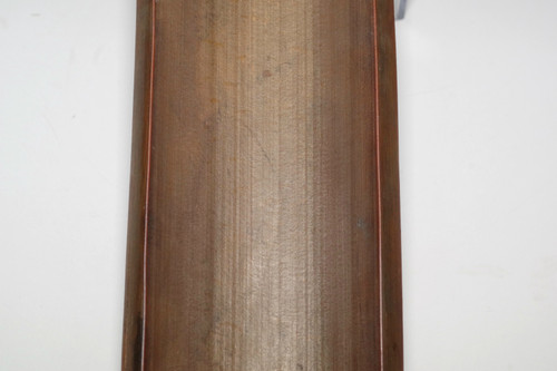 Antique Chinese Bamboo Wrist Rest with Calligraphy Engraving #5435