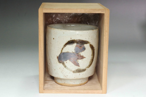 Murata Gen (1904-1988) Vintage Mashiko ware Yunomi cup #5454 - Antique ...
