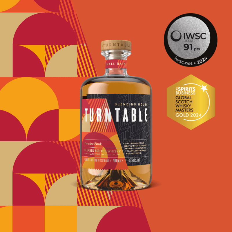 TURNTABLE PARADISE FUNK WHISKY 700 ML - Keg n Cork Liquor Company Ltd.