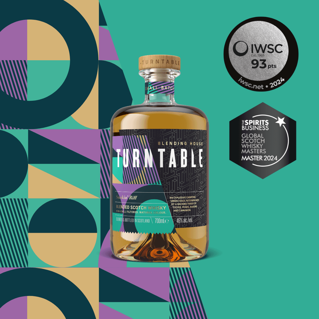 TURNTABLE SMOKIN' RIFF WHISKY 700 ML - Keg n Cork Liquor Company Ltd.
