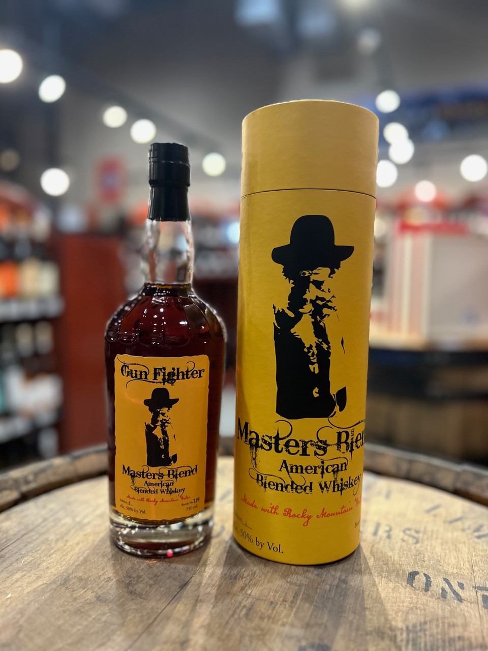 GUN FIGHTER AMERICAN WHISKY MASTERS BLEND 750 ML - Keg n Cork Liquor ...