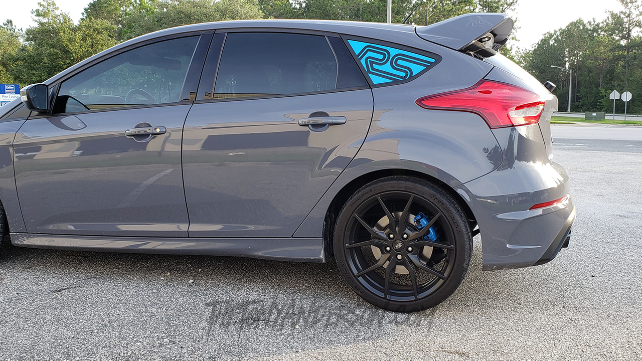 Ford Focus RS Quarter Window Decal(s) | TheTonyAnderson.com