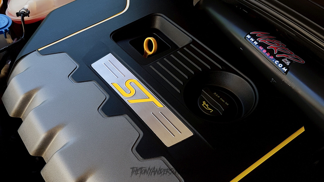 Ford Focus "ST" Engine Cover Inlay | TheTonyAnderson.com