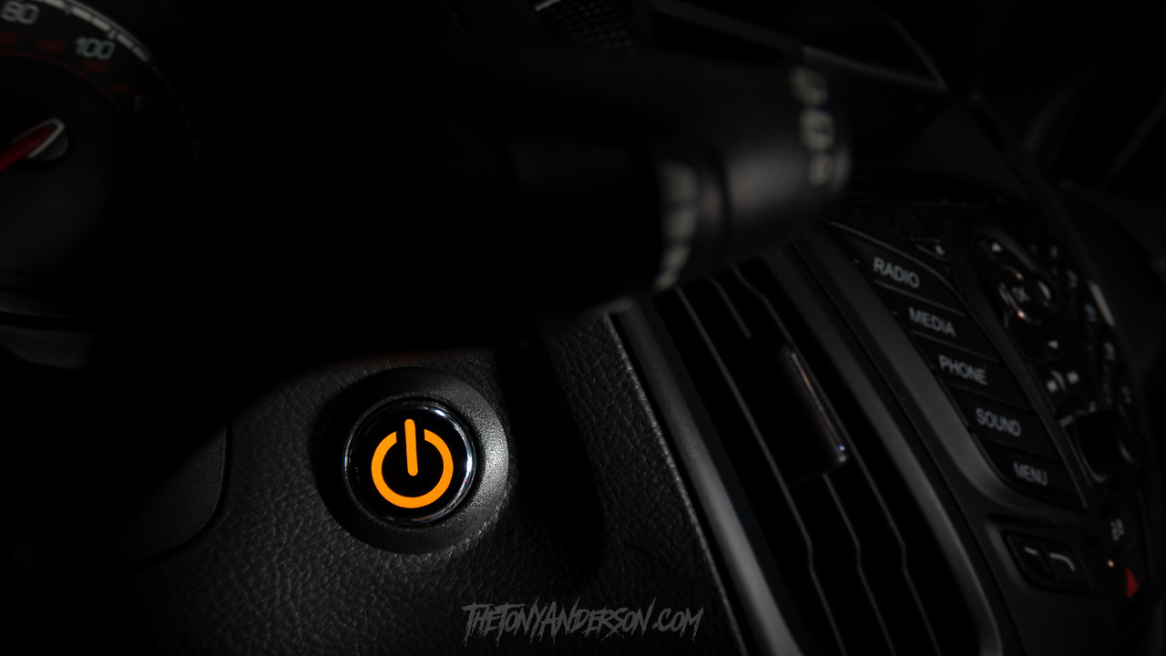 "On/Off" - Vinyl Start Button Overlay | TheTonyAnderson.com