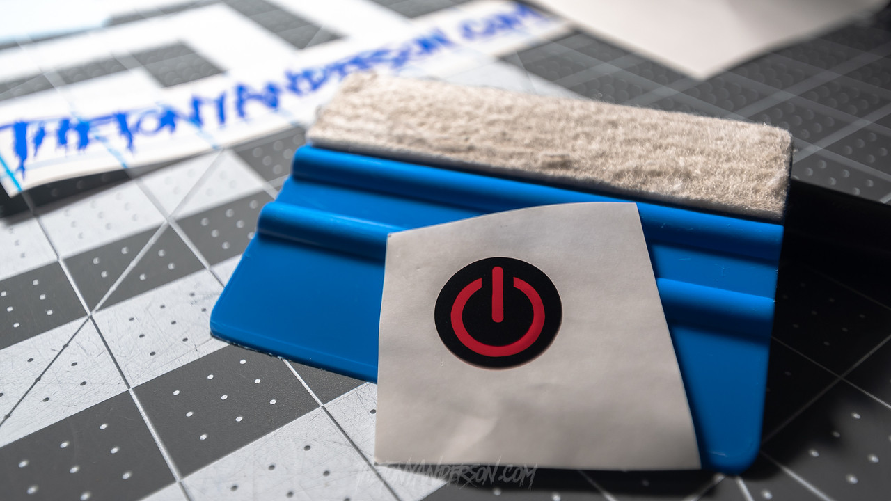 "On/Off" - Vinyl Start Button Overlay | TheTonyAnderson.com