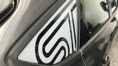 Ford Focus ST Quarter Window Decal(s) | TheTonyAnderson.com