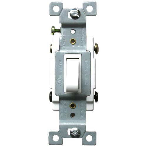 4-Way Toggle Switch 15 Amp White - iLumina Lighting
