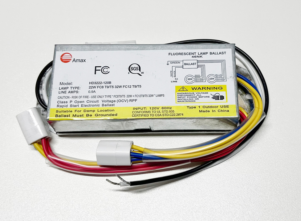 54 Watt Circline Fluorescent Electronic Ballast Galvanized - iLumina ...
