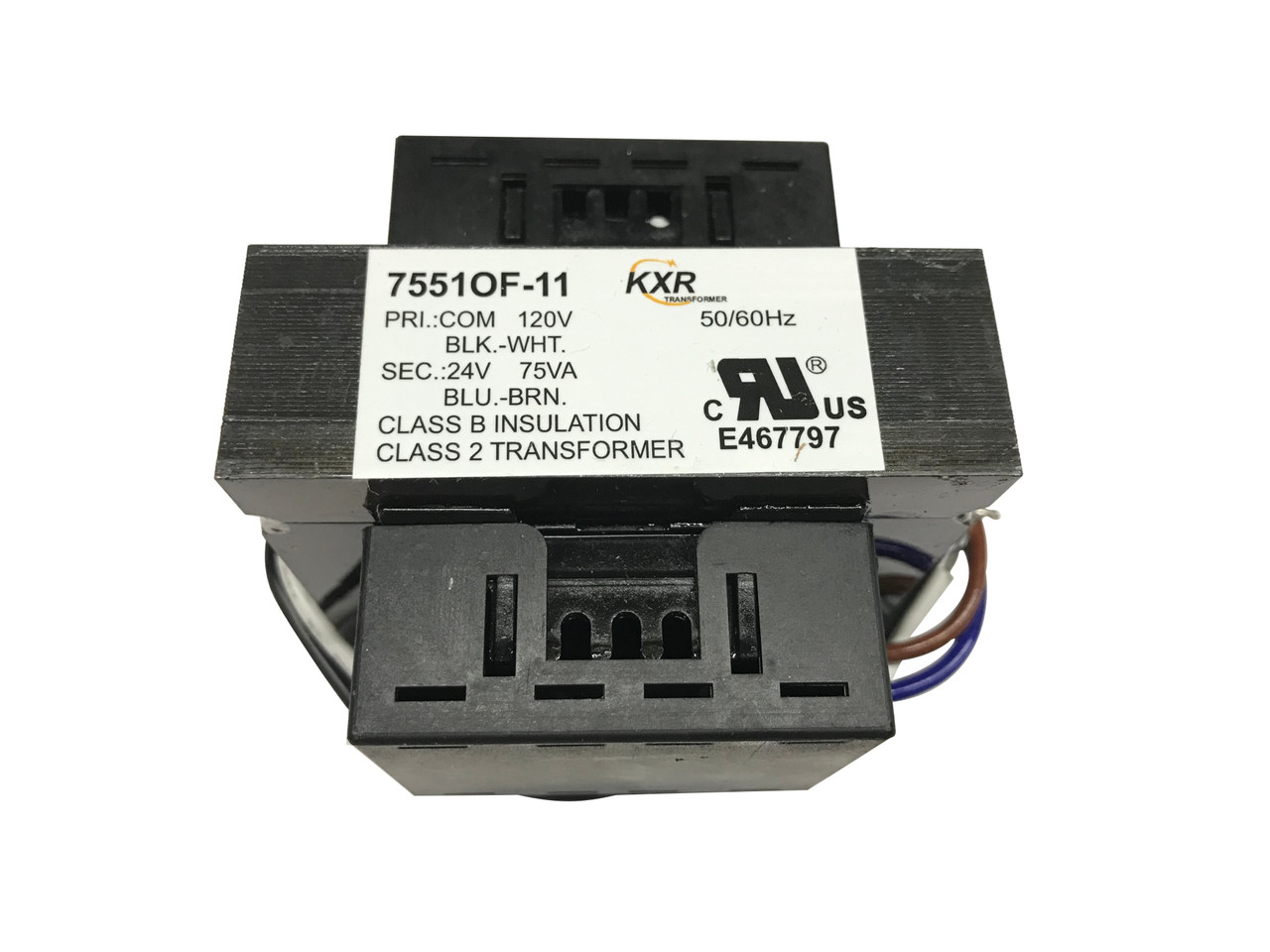 75VA Class 2 General Purpose Transformer Primary 120V Secondary 24V ...