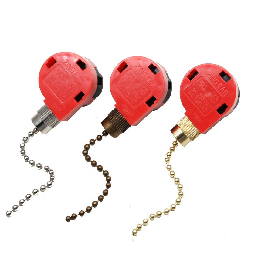 Zing Ear ZE-268S1 3-Speed Rotary Fan 4 Wire Replacement Speed Control ...