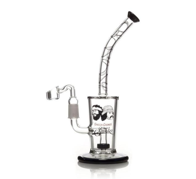 Cheech & Chong 40TH Anniversary Maui Waui Rig- Black - HookahTown.com