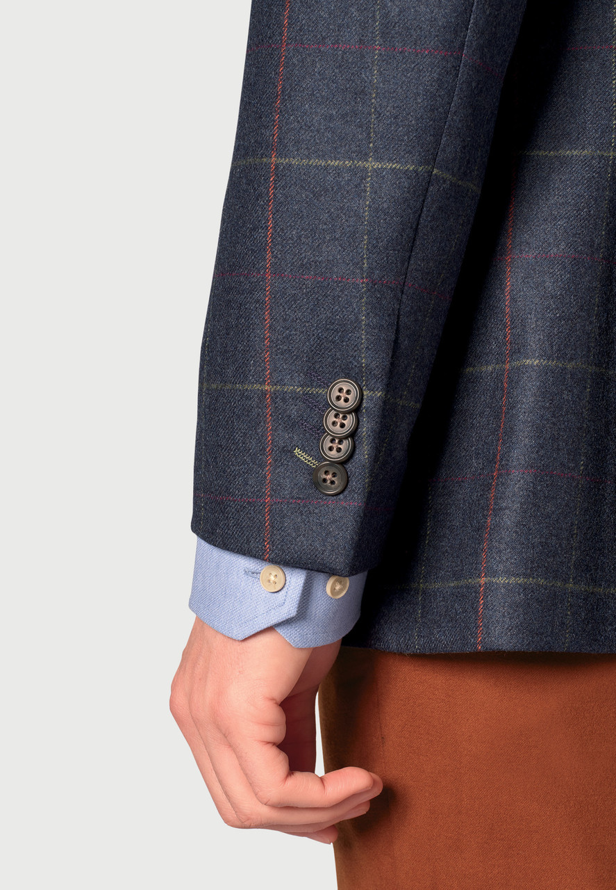 Magnum 100% Wool Check Jacket