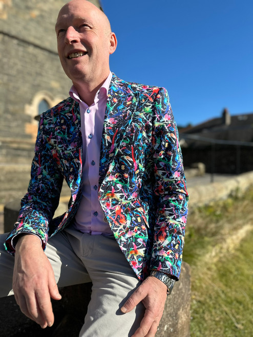Claudio Lugli - Paint Splatter Jacket - Graham McGrath