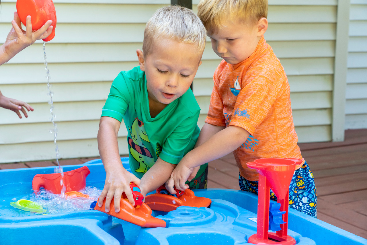Big River and Roads Water Play Table | Collaborative Play