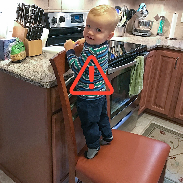 Toddler Tower Adjustable Stool | Kids Adjustable Height Step