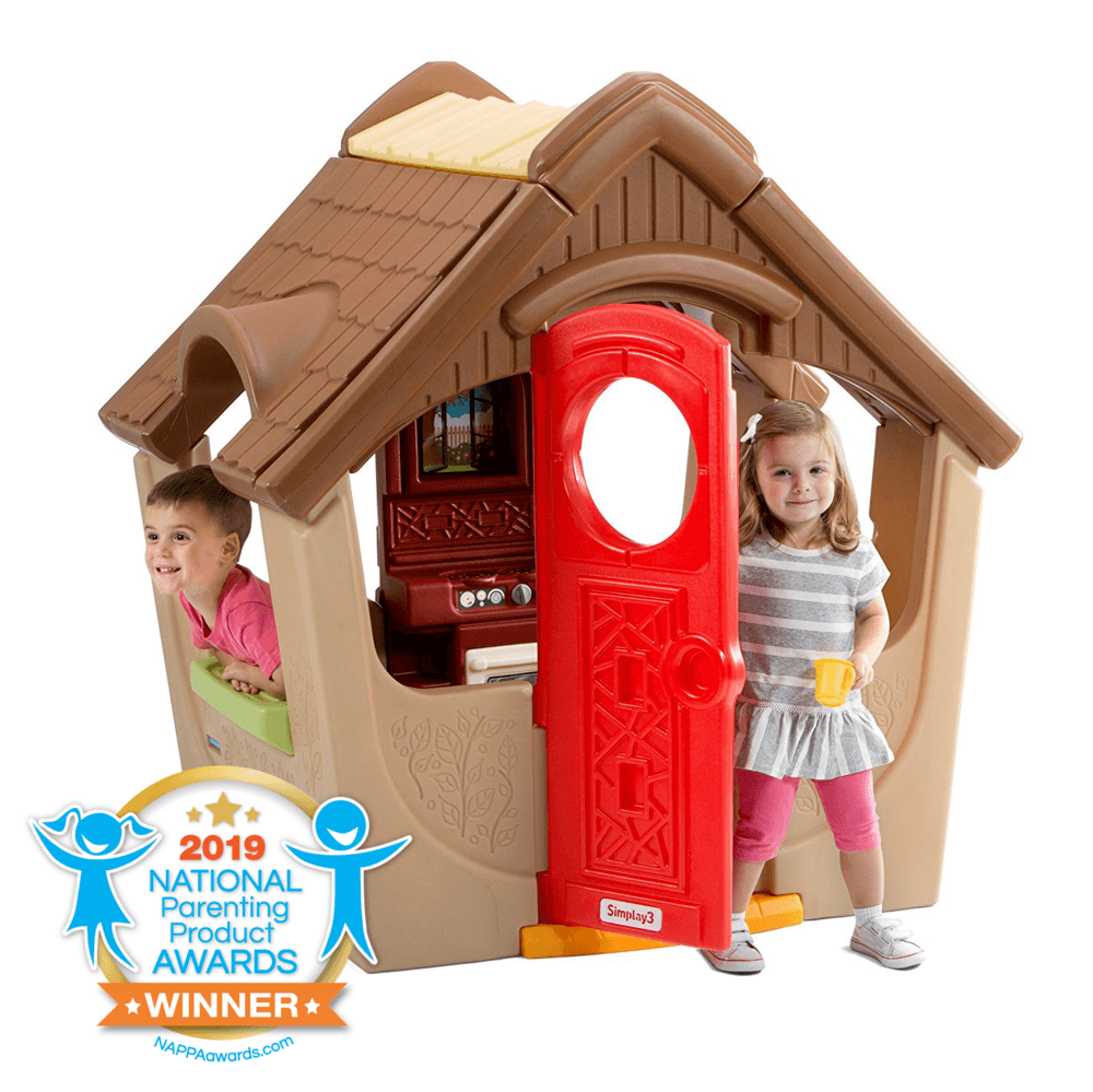 Simplay3 Exploring Kids Modular Playhouse Climber Set