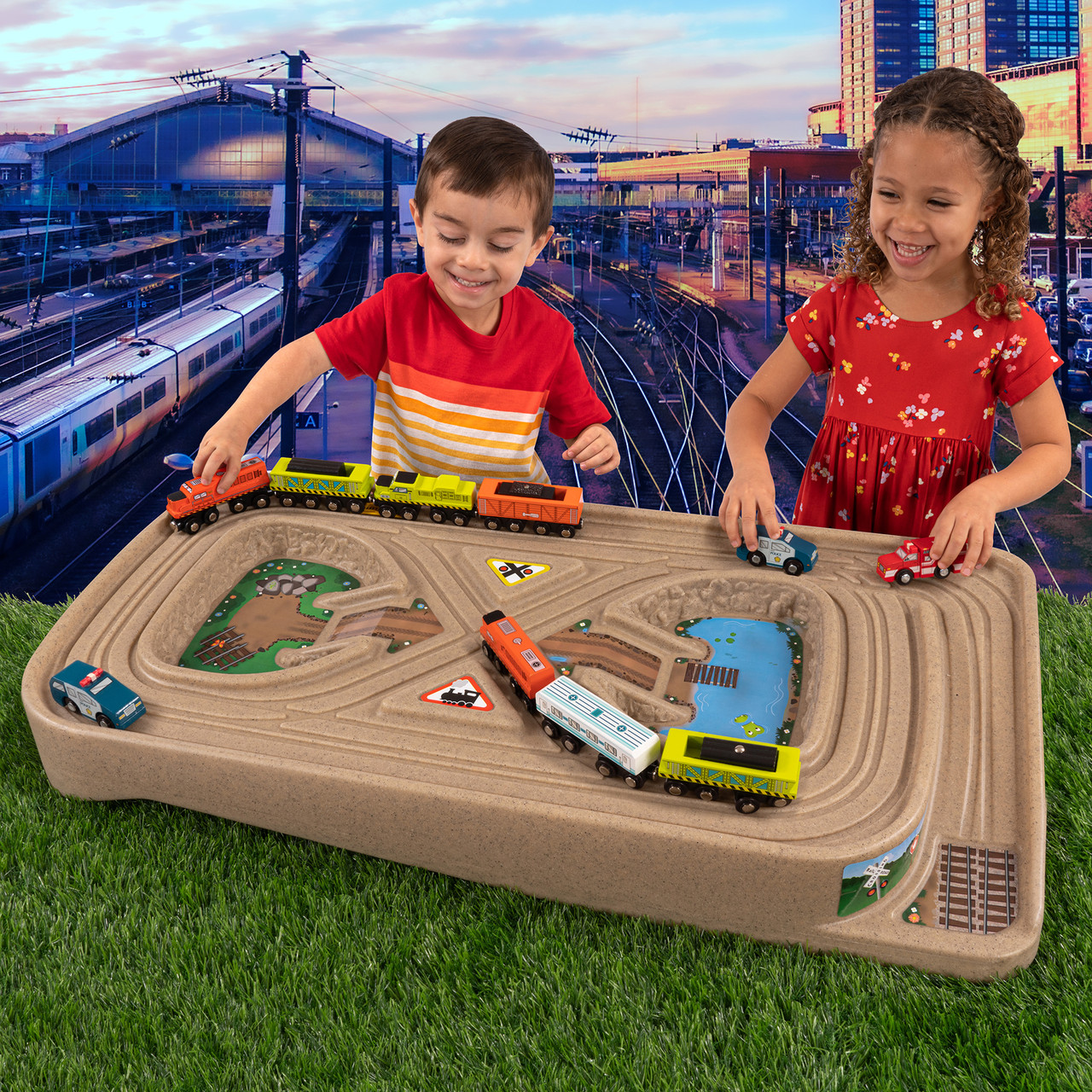 Hot Wheels City Hot Wheels RacerVerse, Grogu S Great Race Track Set ...
