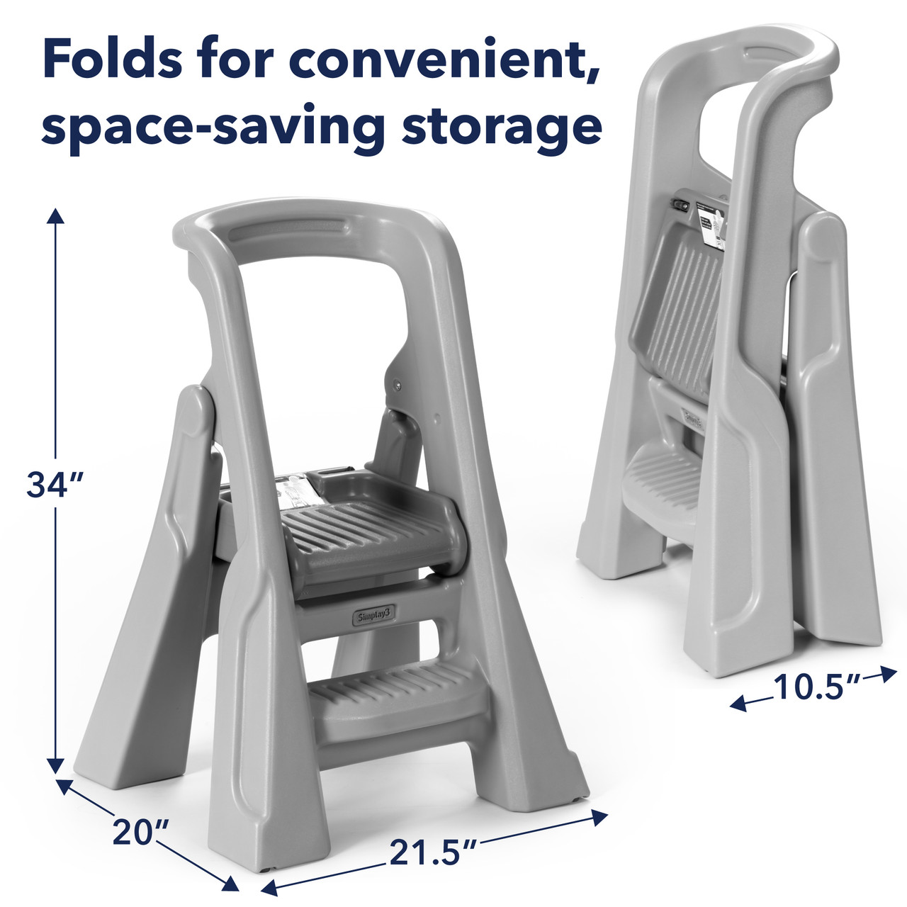 Simplay3 Toddler Tower Kids Folding Step Stool