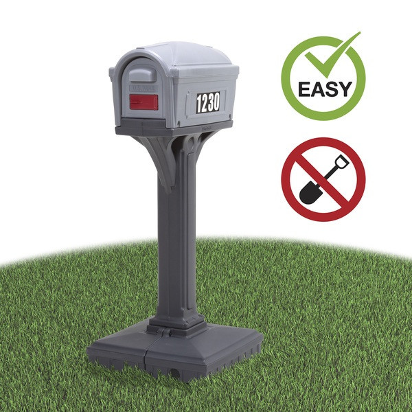 Dig-Free Easy Up Classic Mailbox by Simplay3