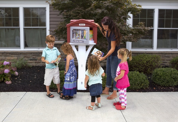 Outdoor Book Little Sharing Library | Heavy-Duty Community Drop Box
