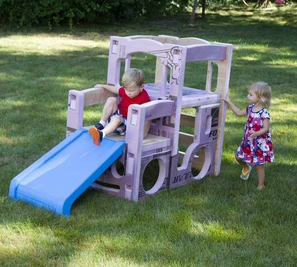 Simplay3 Young Explorers Adventure Climber and Slide - Indoor Outdoor ...