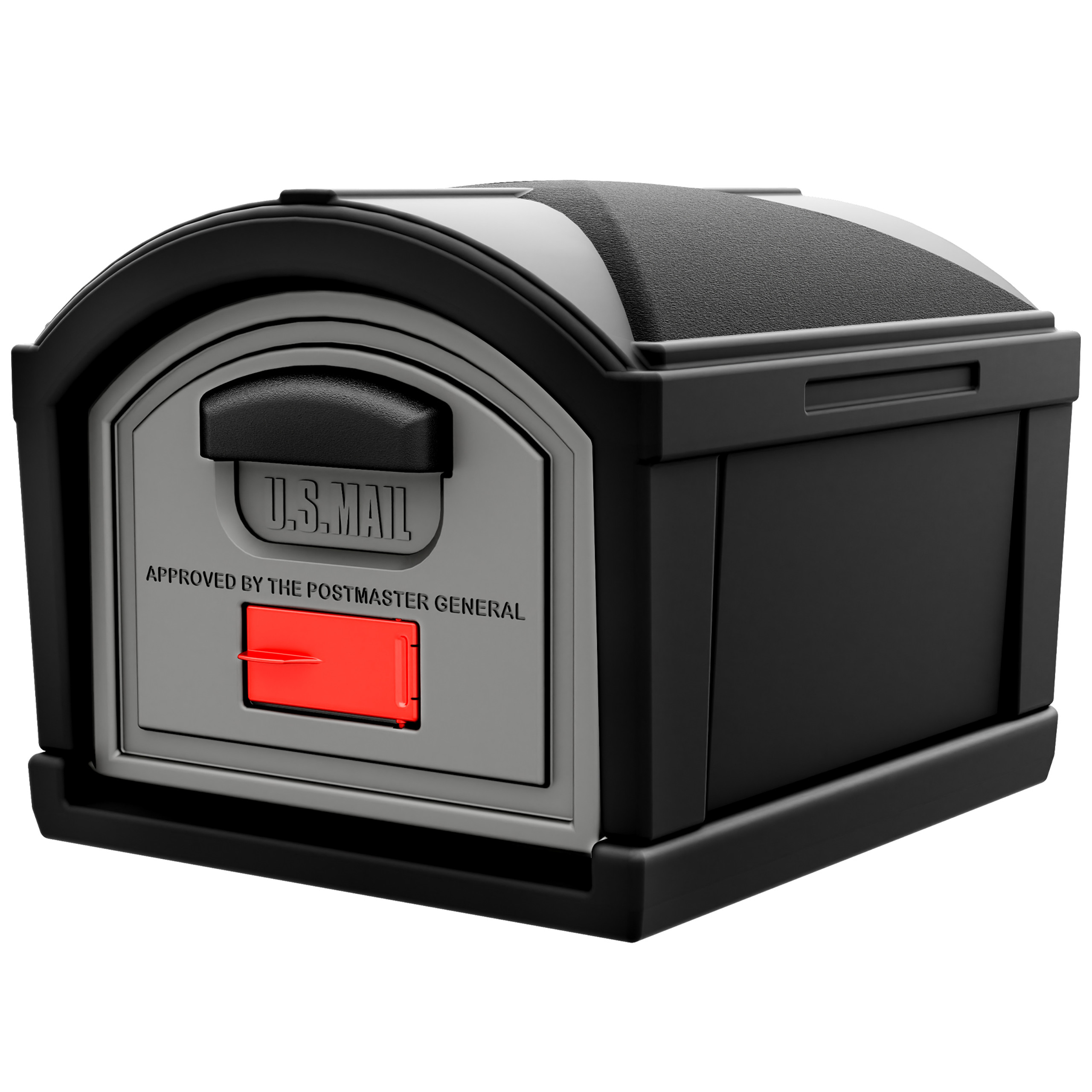 Durable Plastic Mailbox and post combination- easy install | full kit ...