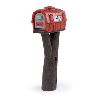 Durable Plastic Mailbox and post combination- easy install | full kit ...