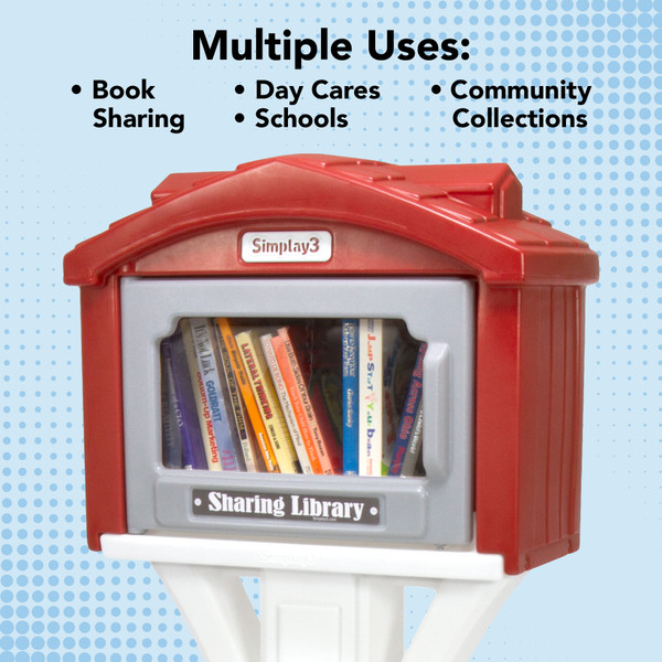 Outdoor Book Little Sharing Library | Heavy-Duty Community Drop Box