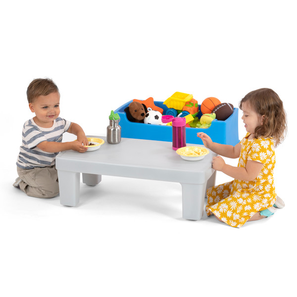Kids Fully Assembled Multi-Purpose Activity and Storage Table