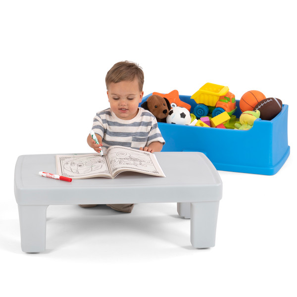 Kids Fully Assembled Multi-Purpose Activity and Storage Table
