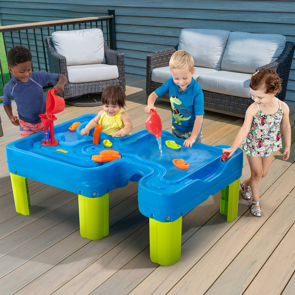 Big River and Roads Water Play Table | Collaborative Play