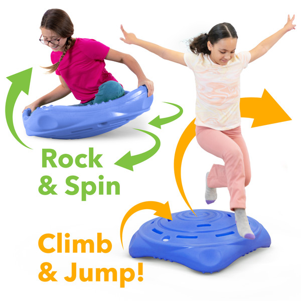 Simplay3 Rock and Spin Sensory Wobble Disk XL