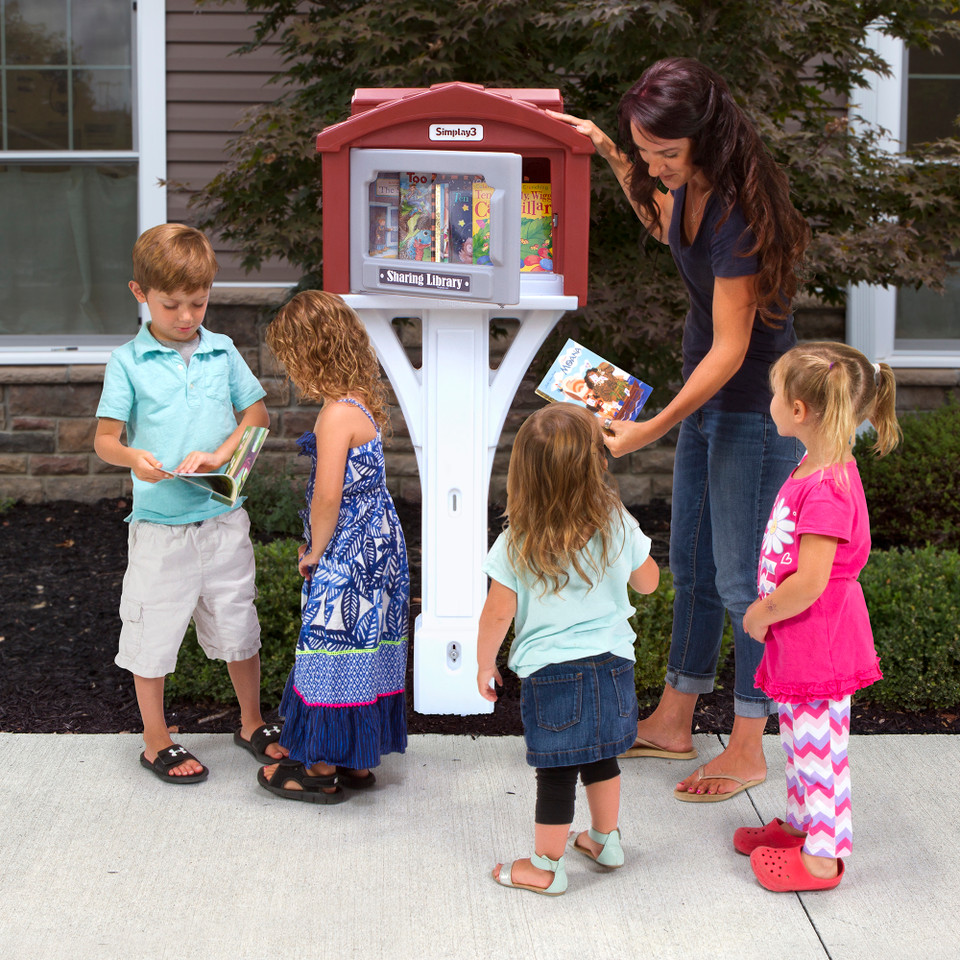Outdoor Book Little Sharing Library | Heavy-Duty Community Drop Box