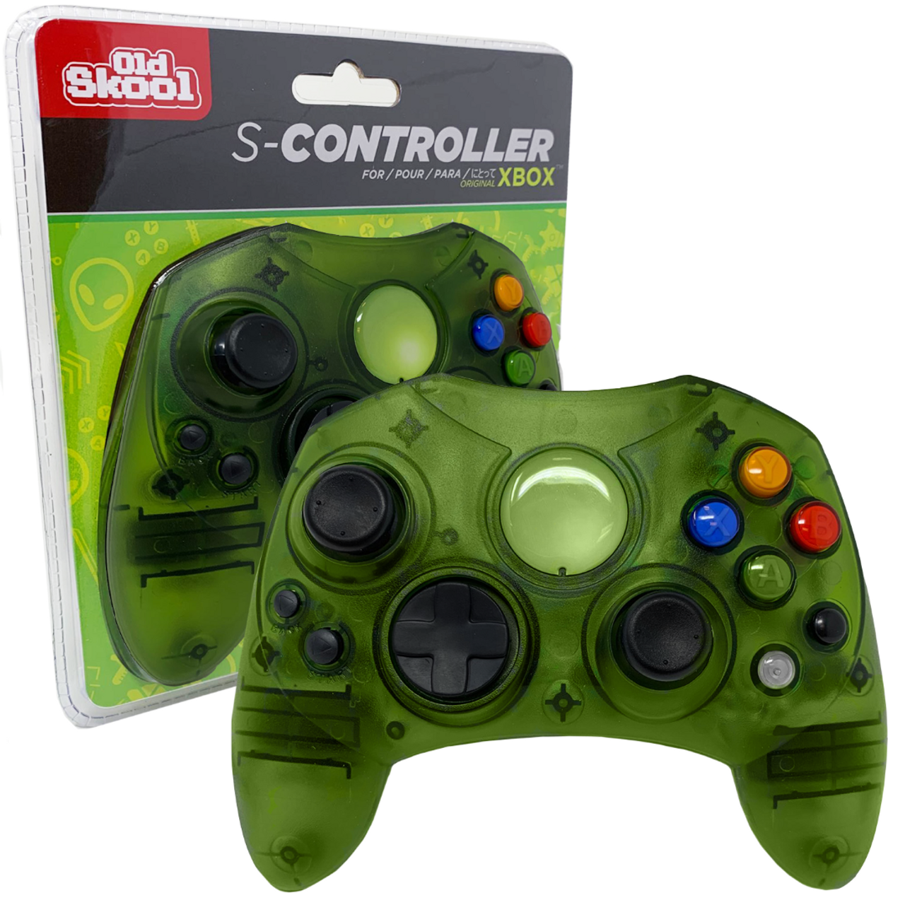 Wired Controller for Xbox - Old Skool - Stone Age Gamer